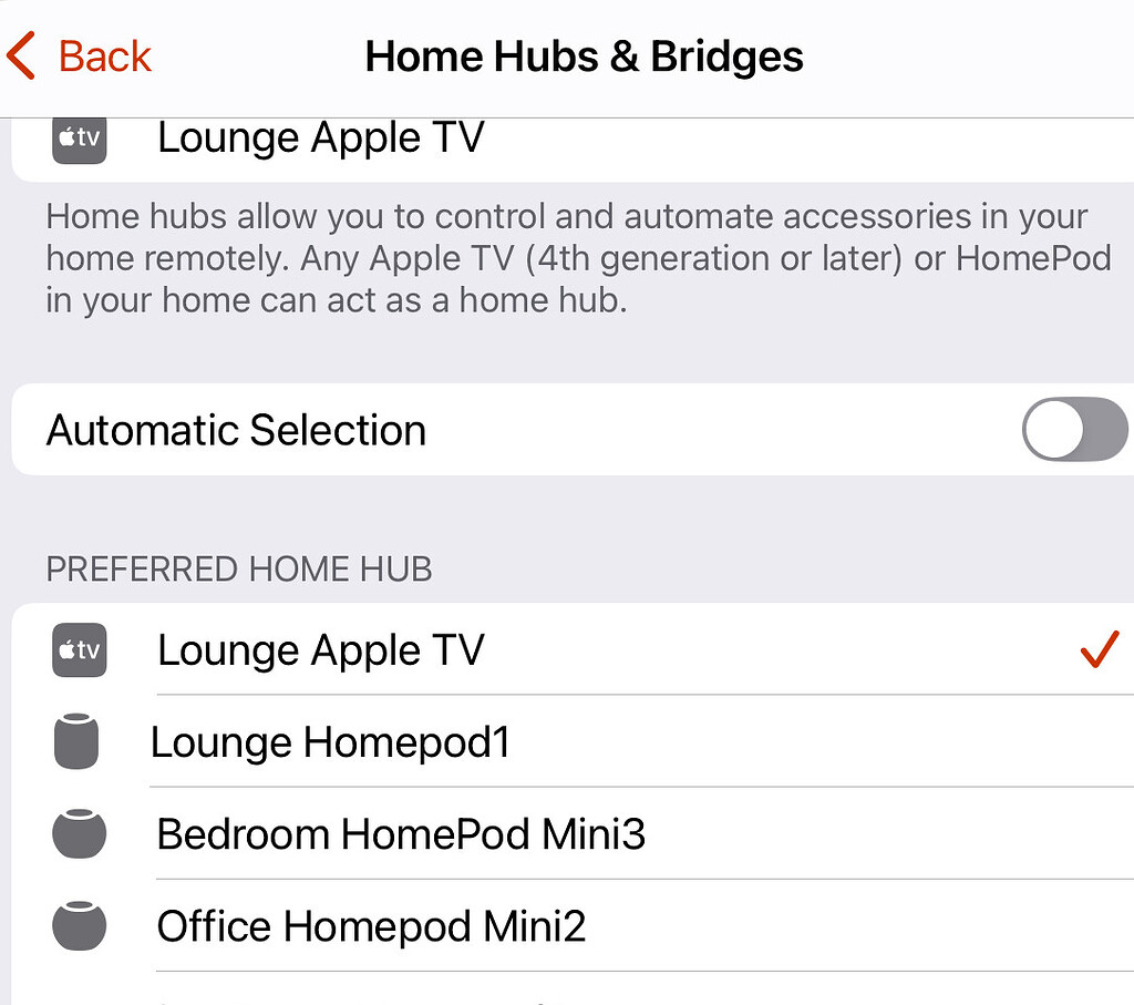 Latest Home app allows selection of Home Hub - TidBITS Talk - TidBITS Talk