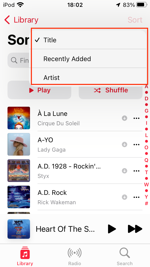 Playlist size, sorting, and display in Apple's Music app - TidBITS Talk ...