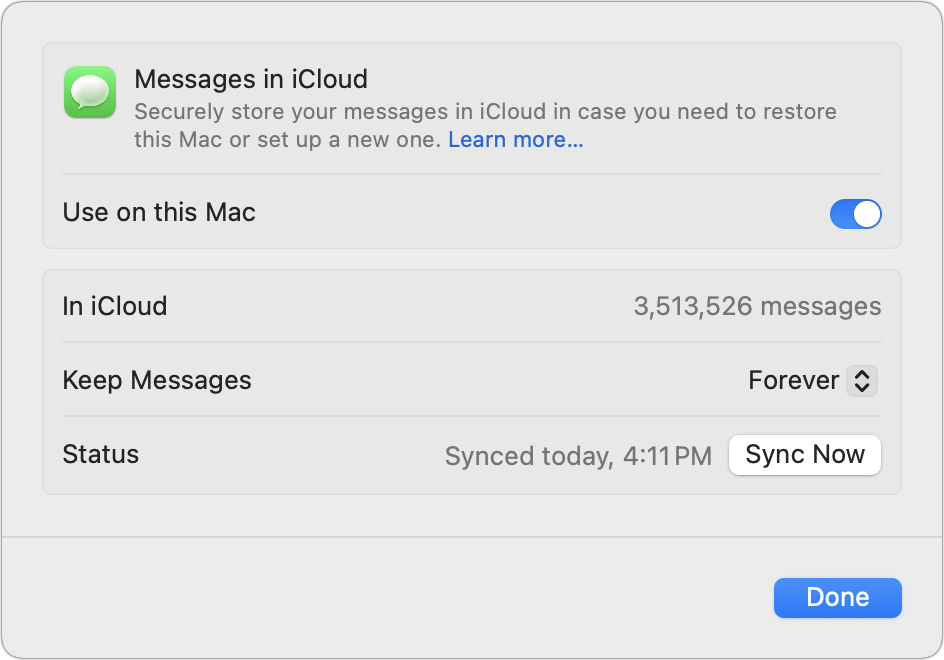 How many Messages in iCloud do you have? - TidBITS Talk - TidBITS Talk